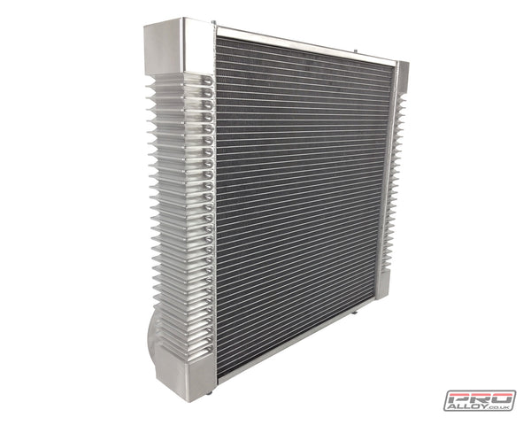 Jaguar E Type S1 3.8 Radiator - Flat Floor - Pro Alloy