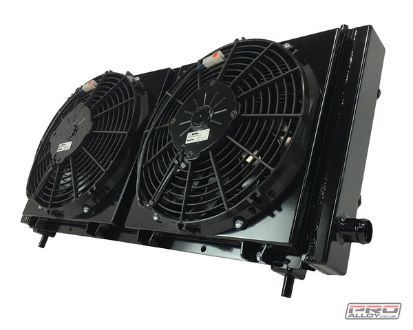 Lotus Exige V6 S3 Radiator + Fan Kit - Pro Alloy