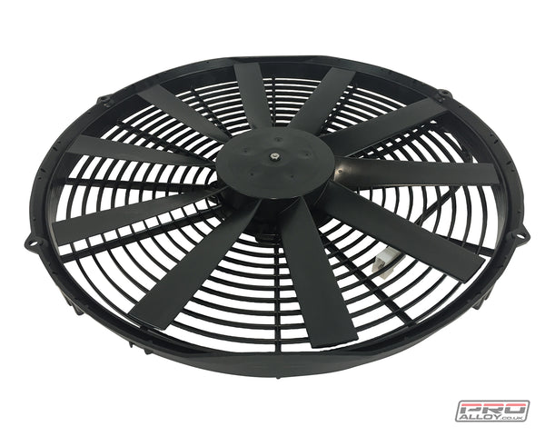 SPAL Slimline 10"Ø Cooling Fan - Pro Alloy